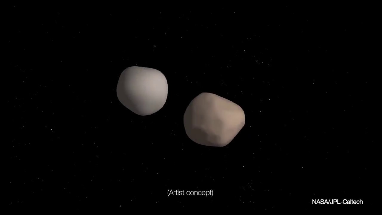 Wow! Rarely Seen Double Asteroid Imaged by Radar Observatories - YouTube