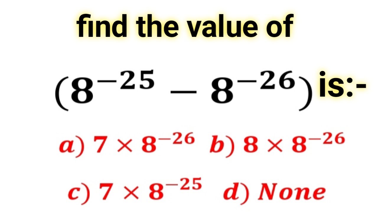 Indices And Surds || Surds And Indices Question With Simple Solution ...