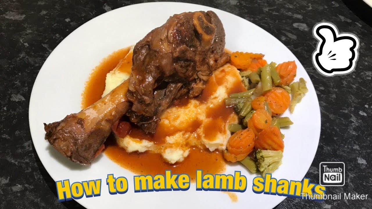How to make lamb shanks! - YouTube