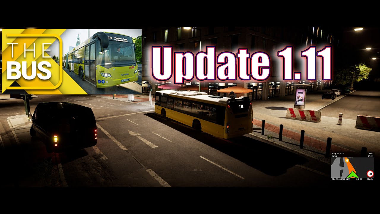 New Update The Bus version Update 1.11 - YouTube