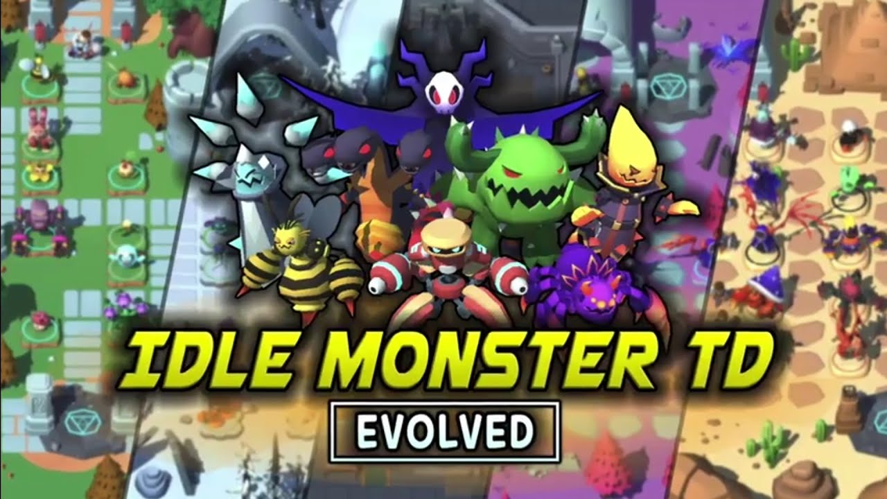 Idle Monster TD: Monster Games - YouTube