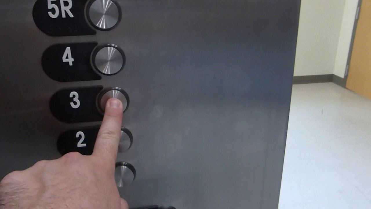 Otis Traction Service Elevator At UNT Life Sciences Complex Building B ...