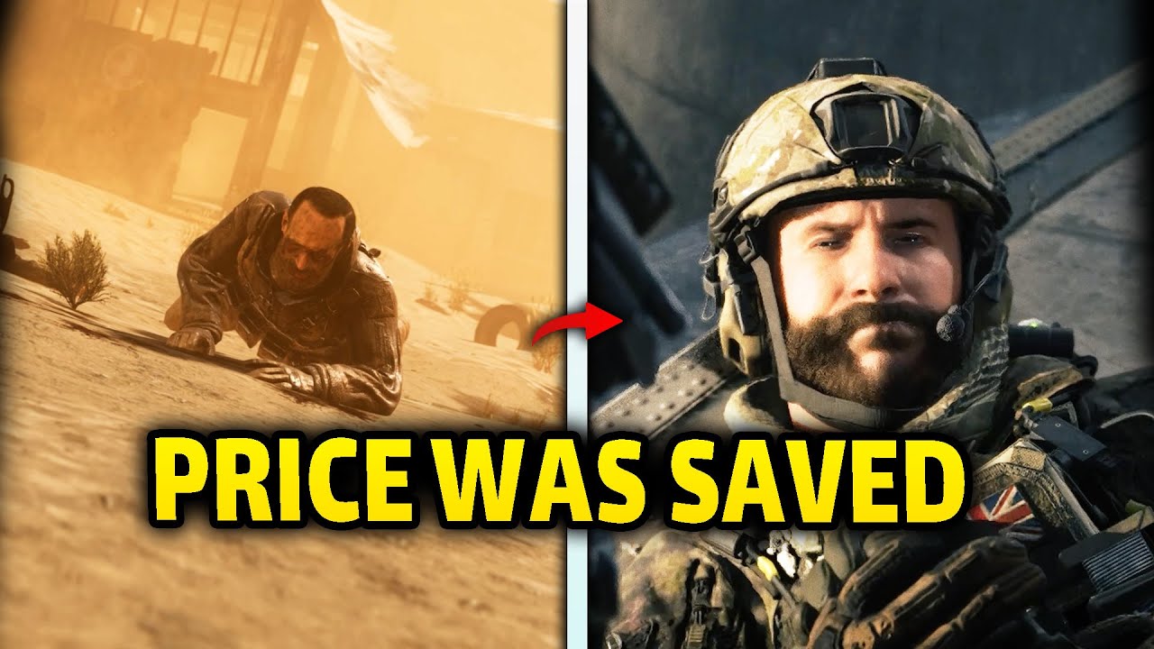 All The Times Captain Price Was Saved By His Allies! - YouTube
