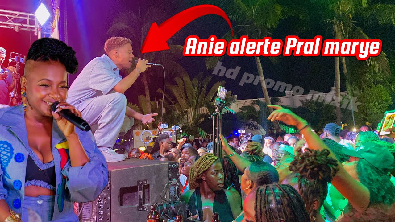 ANIE ALERTE AK ANTONNY DREW DAMOU ANKO YO PRAL MARYE ,LIVE PERFORMANCE ...
