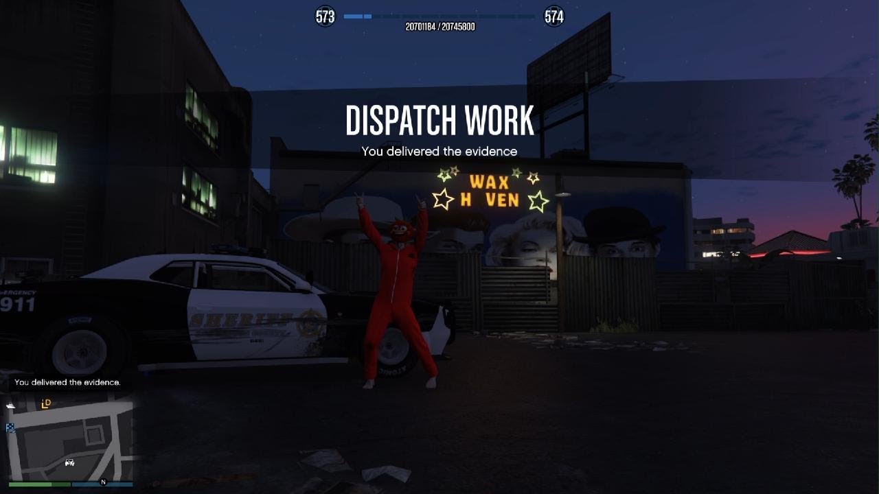 GTA Online - Dispatch Work: Officer Monitored - YouTube