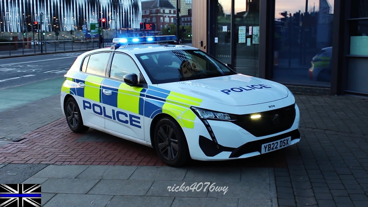 West Yorkshire Police Peugeot 308 Light Demo. - YouTube