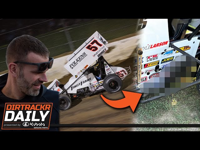 Kyle Larson Paul Silva GRABBIN' GATORS: Kyle Larson Tops DIRTcar