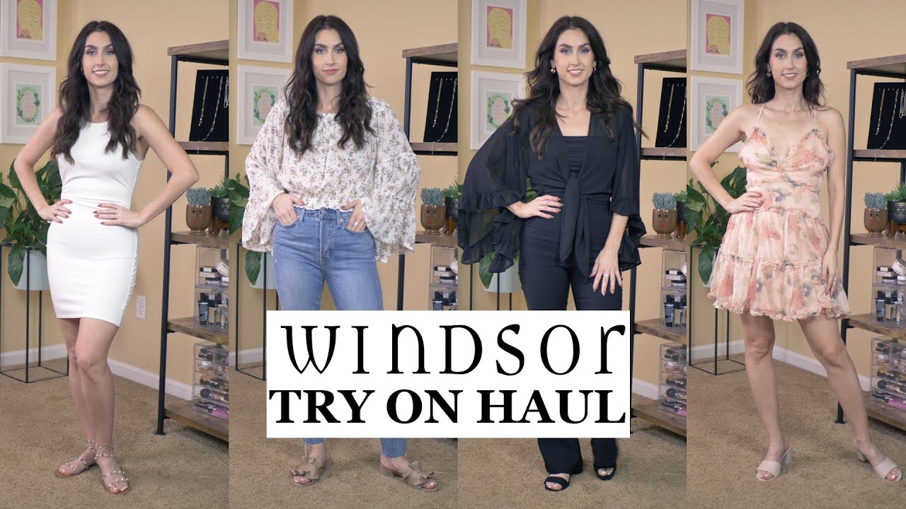 WINDSOR TRY-ON HAUL! // Spring dresses & tops // AFFORDABLE FASHION ...