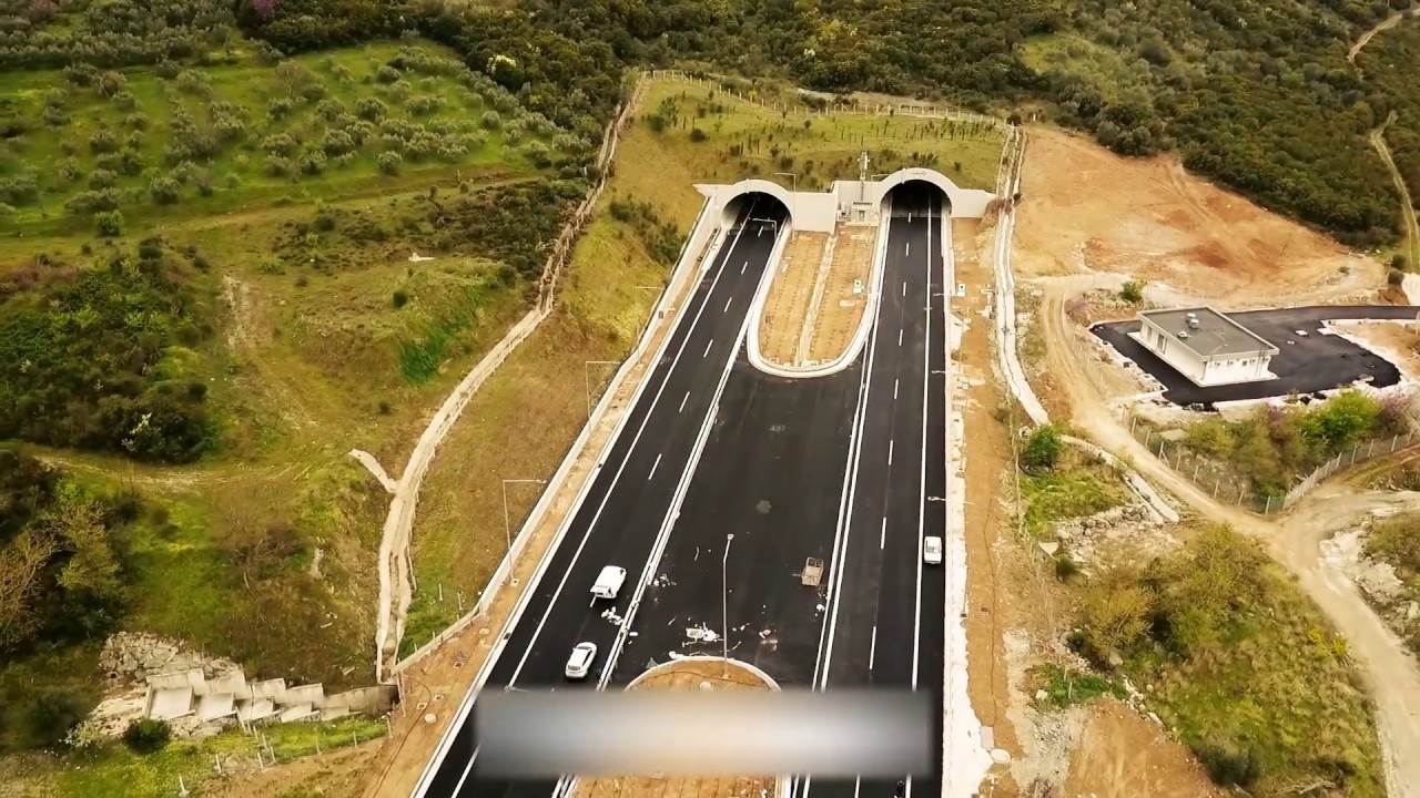 ΤΕΜΠΗ- Σήραγγες Τεμπων - Valley of Tempe - New Tunnels - YouTube