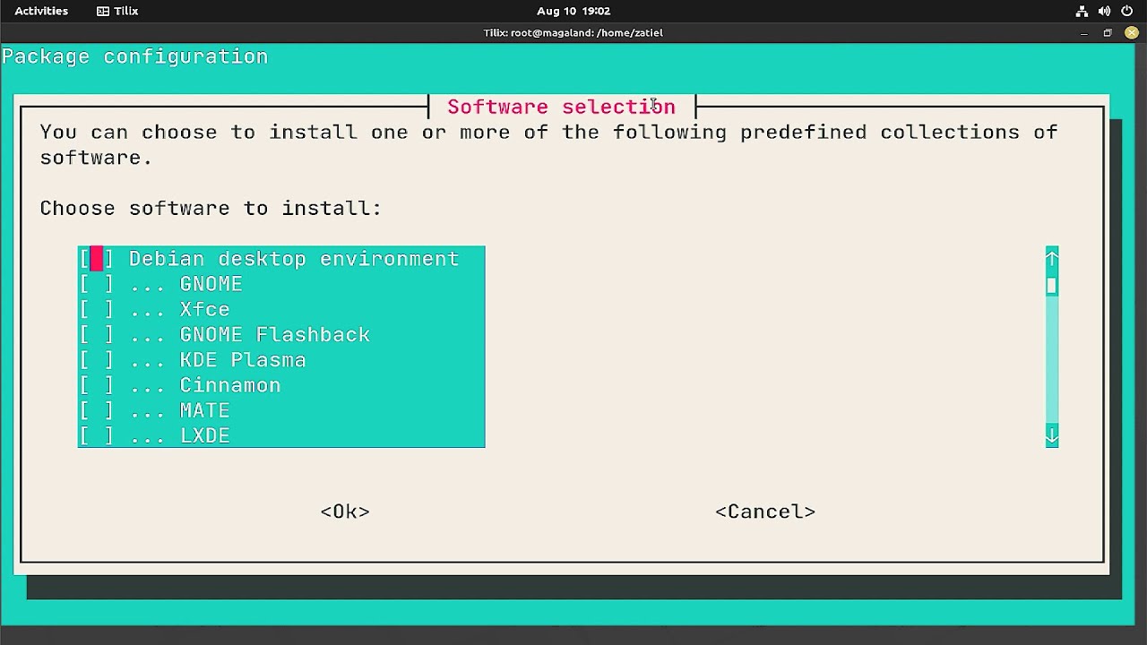 Tasksel En Linux Mint 21 Vanessa - YouTube
