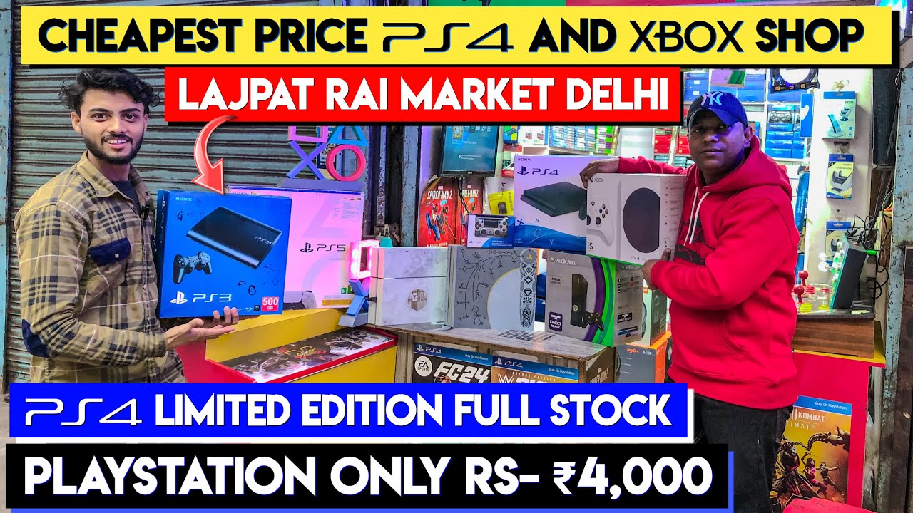 Cheapest Price Playstation And XBox Market In Delhi|PS4 Pro Limited ...