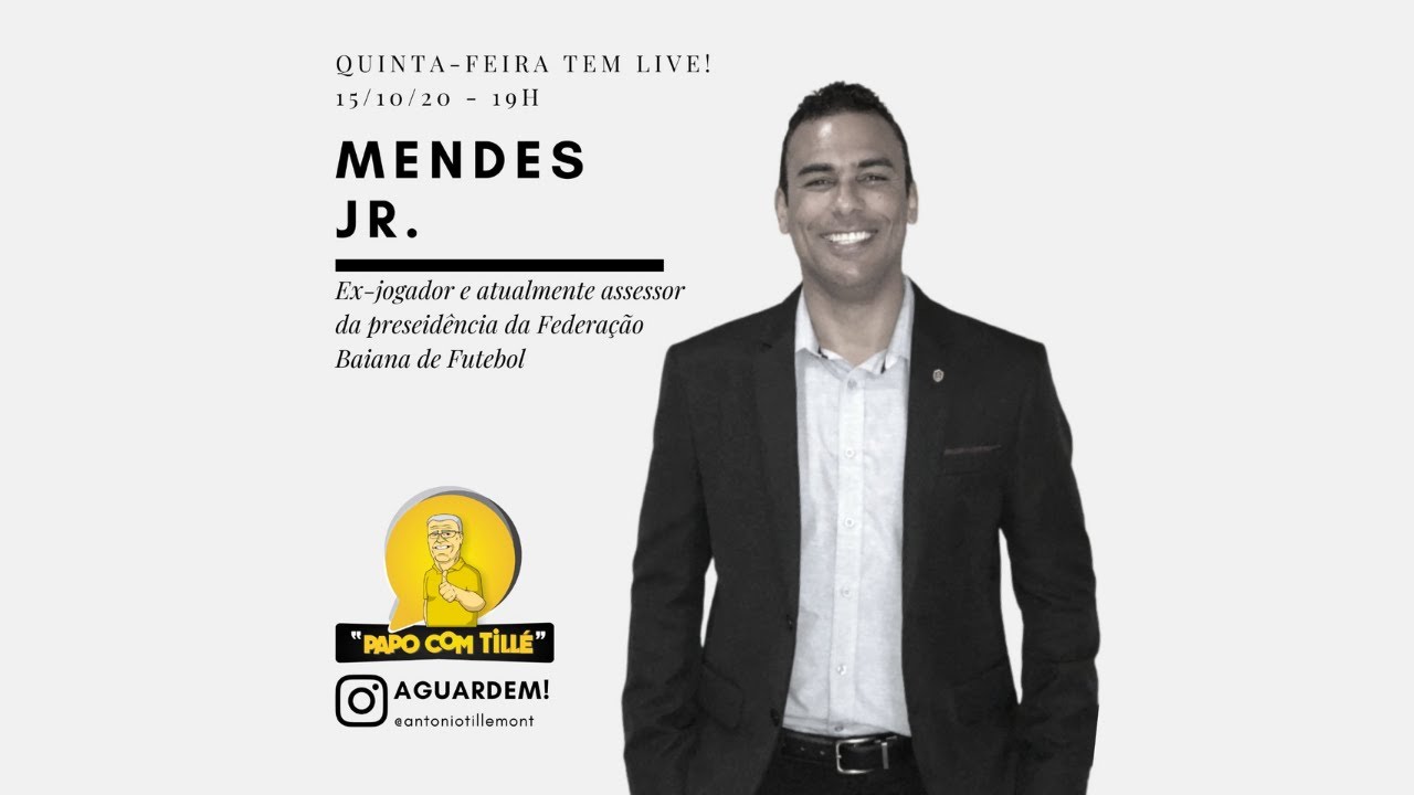 099 - Entrevista com Mendes Jr - Futebol Ao Vivo - YouTube