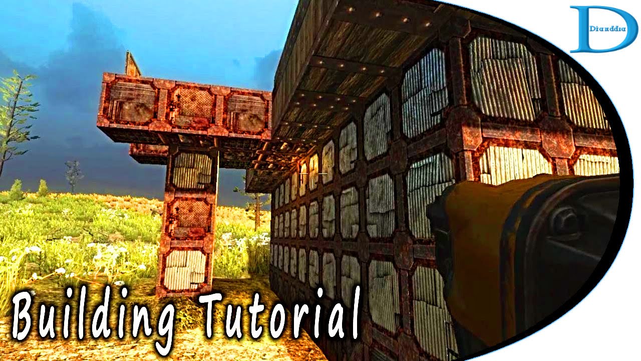 #2 Building Tutorial - Iron - 7 Days To Die A14 Building Series - YouTube