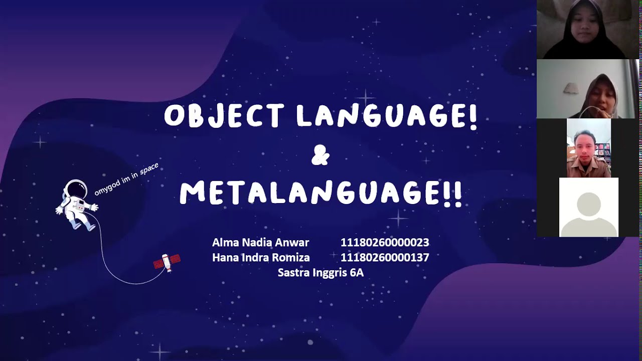 Object Language And Metalanguage YouTube Object Language And Metalanguage YouTube