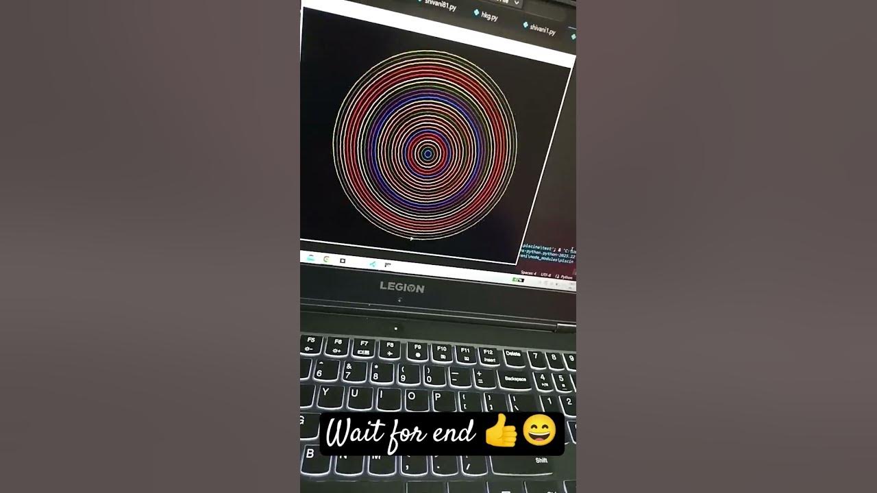 Create Python Turtle Animation 🐢python Coding Design Programming