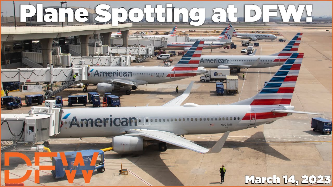 *EPIC* Plane Spotting @ Dallas/Fort-Worth International Airport! - YouTube