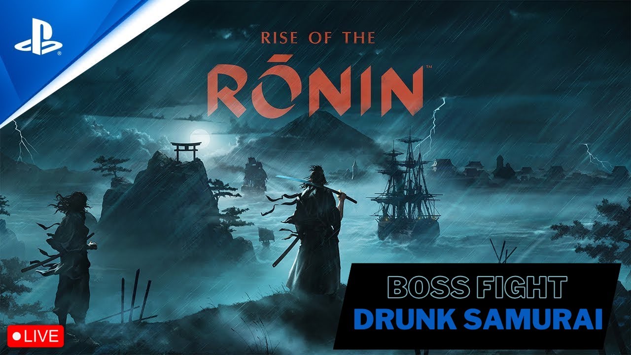 Rise of the Ronin Drunk Samurai Boss Fight - YouTube
