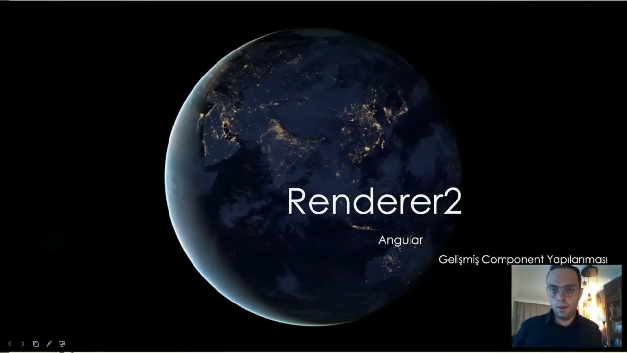Angular Eğitimi 39 Renderer2 Class Advanced Components Youtube