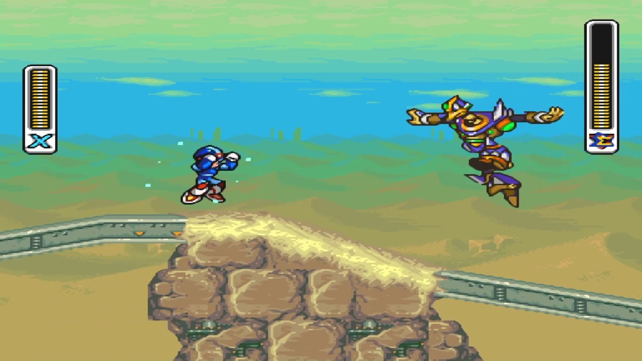 Mega Man X2 Overdrive Ostrich Almost No Hit. - YouTube