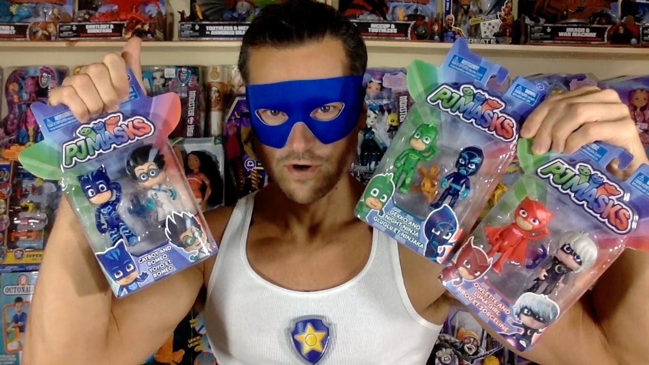 PJ MASKS: THE CUTEST ACTION FIGURES EVER UNBOXING & REVIEW - YouTube