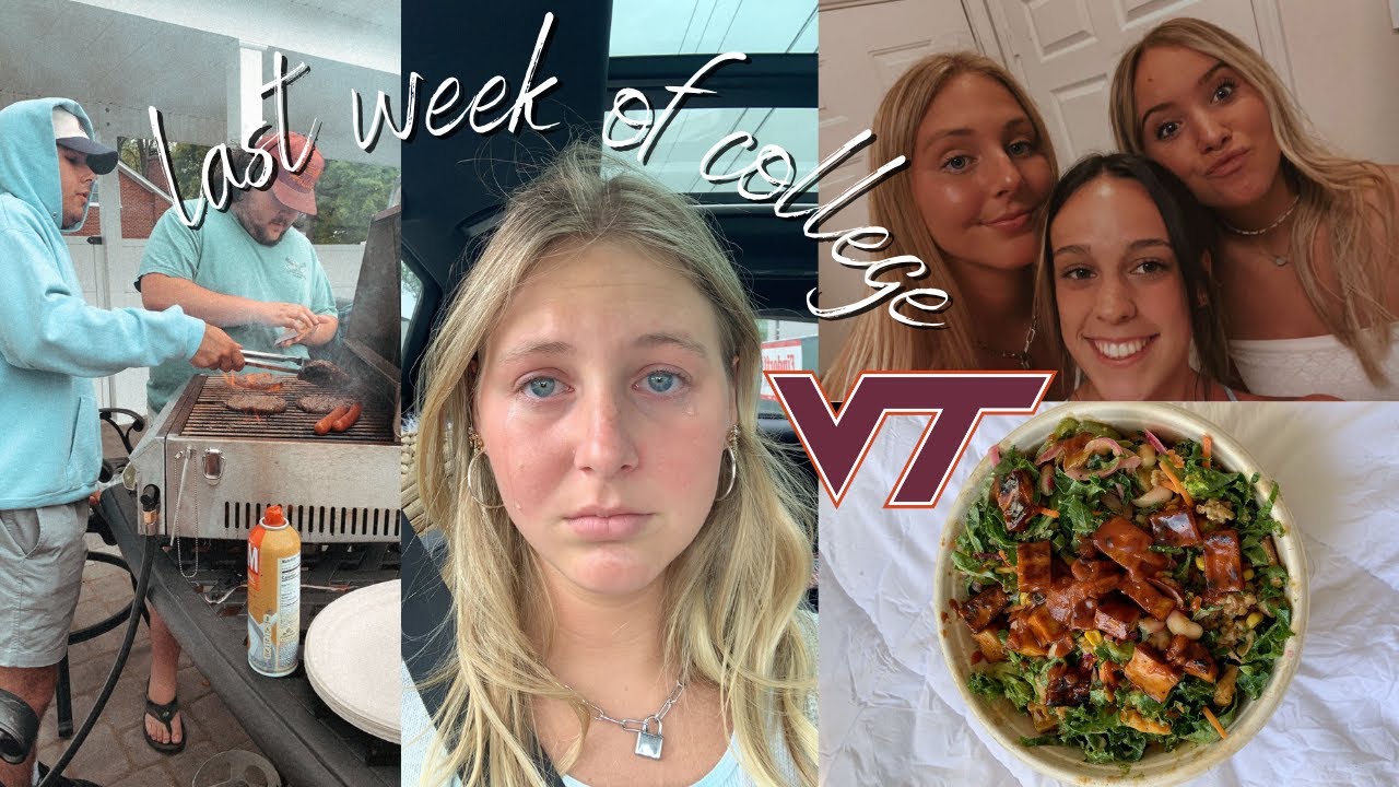 LAST WEEK OF MY SOPHOMORE YEAR *sad* | Virginia Tech - YouTube