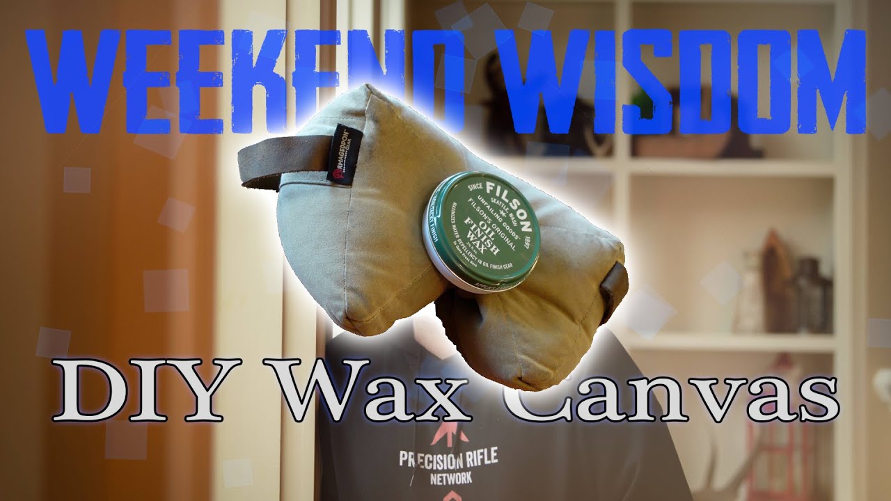 DIY Waterproof Material | Wax Canvas Gamechanger - YouTube