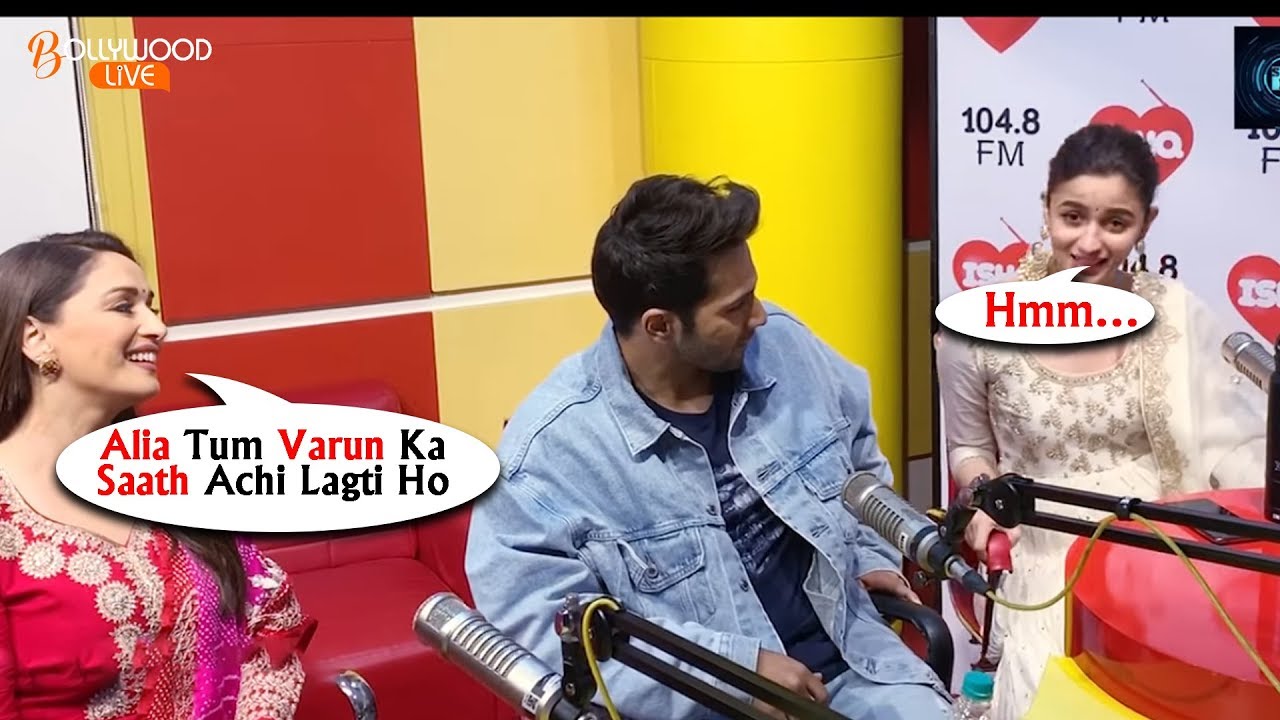 The Complete Interview Of Alia Bhatt, Varun Dhawan, Madhuri Dixit ...