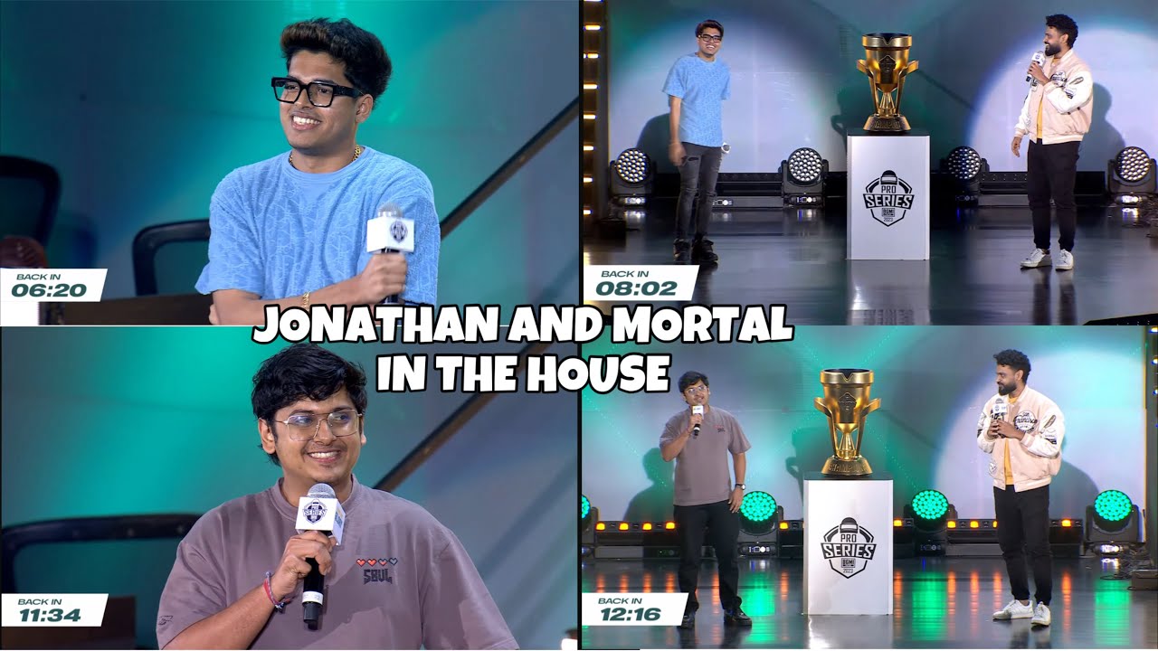 Jonathan and mortal in the house/bgmi king Jonathan/Universal mvp ...