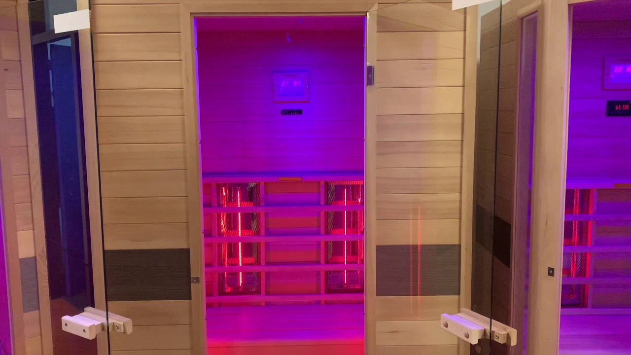 De Interline Ruby Infrarood sauna collectie - YouTube