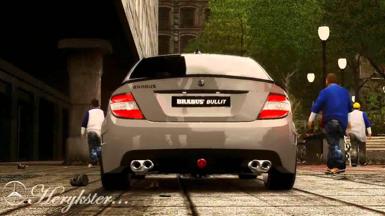 GTA 4 Mercedes-Benz C-Class Brabus Bullit. - YouTube