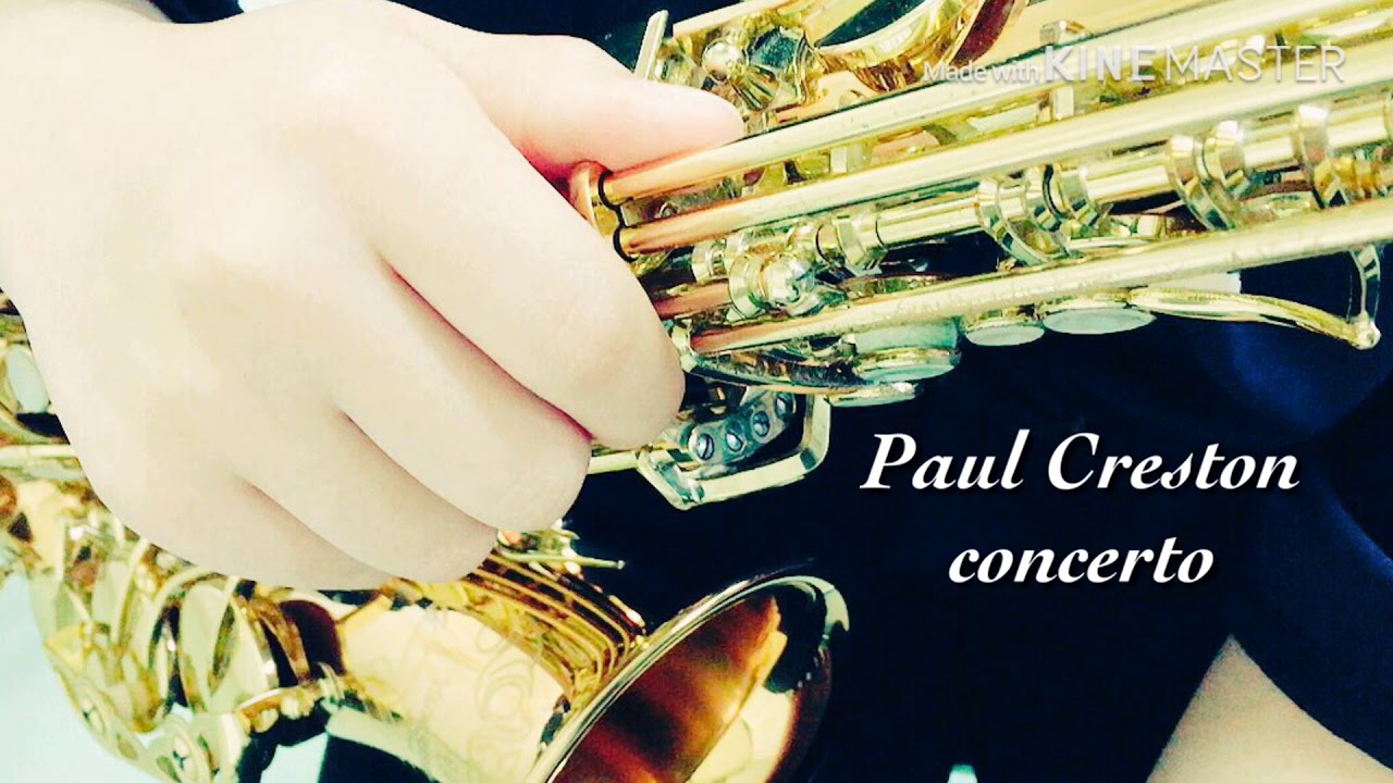 Paul Creston concerto 《クレストン コンツェルト》 - YouTube