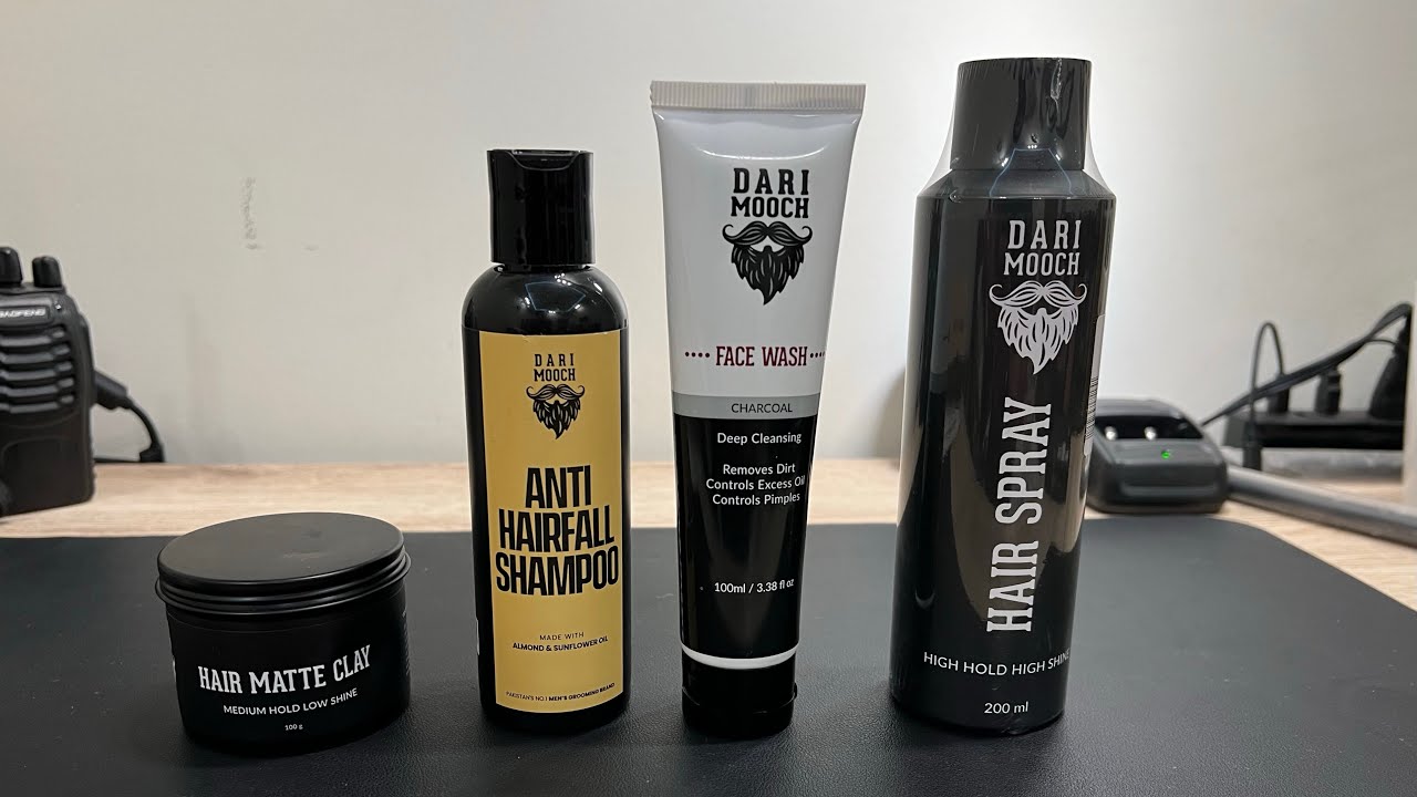 Unboxing of Product Lineup for Men’s Grooming by Dari Mooch - YouTube