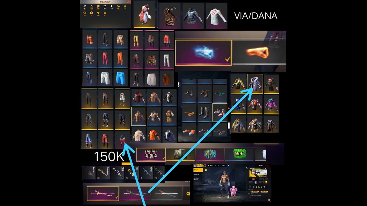 jual akun ff cuma 100K - YouTube