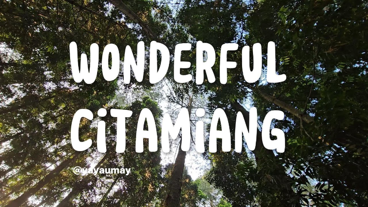 WONDERFUL CITAMIANG - YouTube