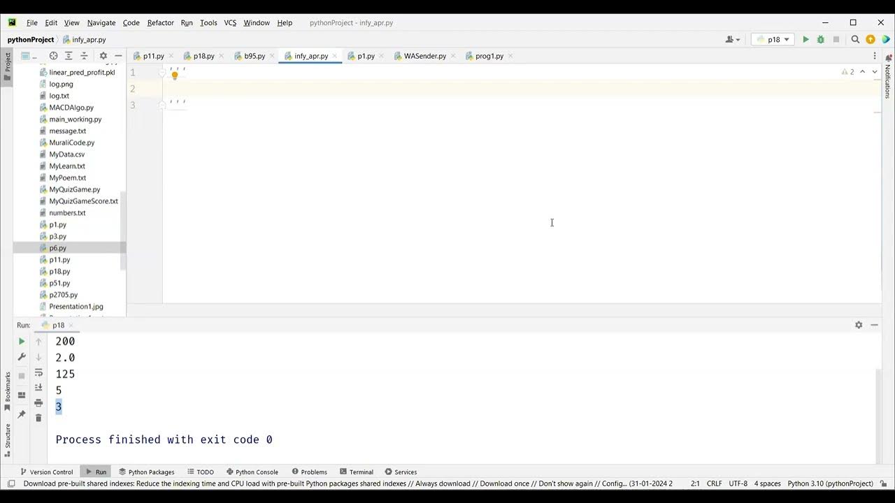 DAY 25 Working with Classes Python tutorial - 2 - YouTube