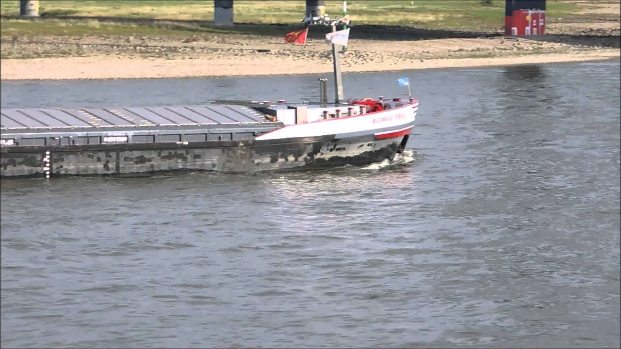 Binnenschiff Janna Maria und Rudolf Thea - YouTube