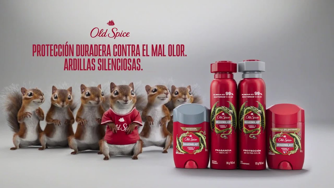 Old Spice Latinoamérica - ¡Con Old Spice no te chilla la ardilla! - YouTube