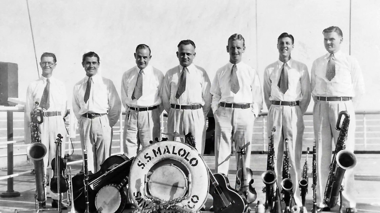 The SS Malolo Bands Aboard the Millionaires Cruise of 1929 - YouTube