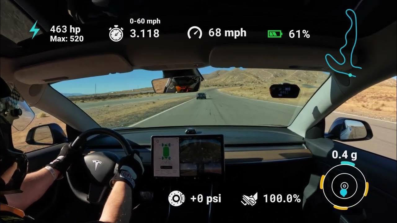 Corner Exit Challenge - Tesla - 4k - YouTube