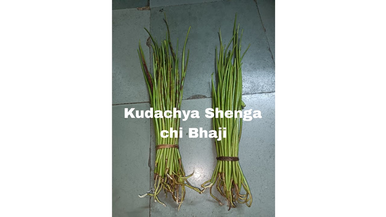 Kudachya Shenga chi Bhaji | Ranbhaji - YouTube