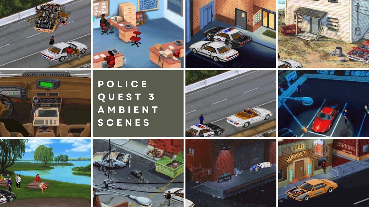 Police Quest 3 Music Scenes #policequest #policequest3 #sierra # ...