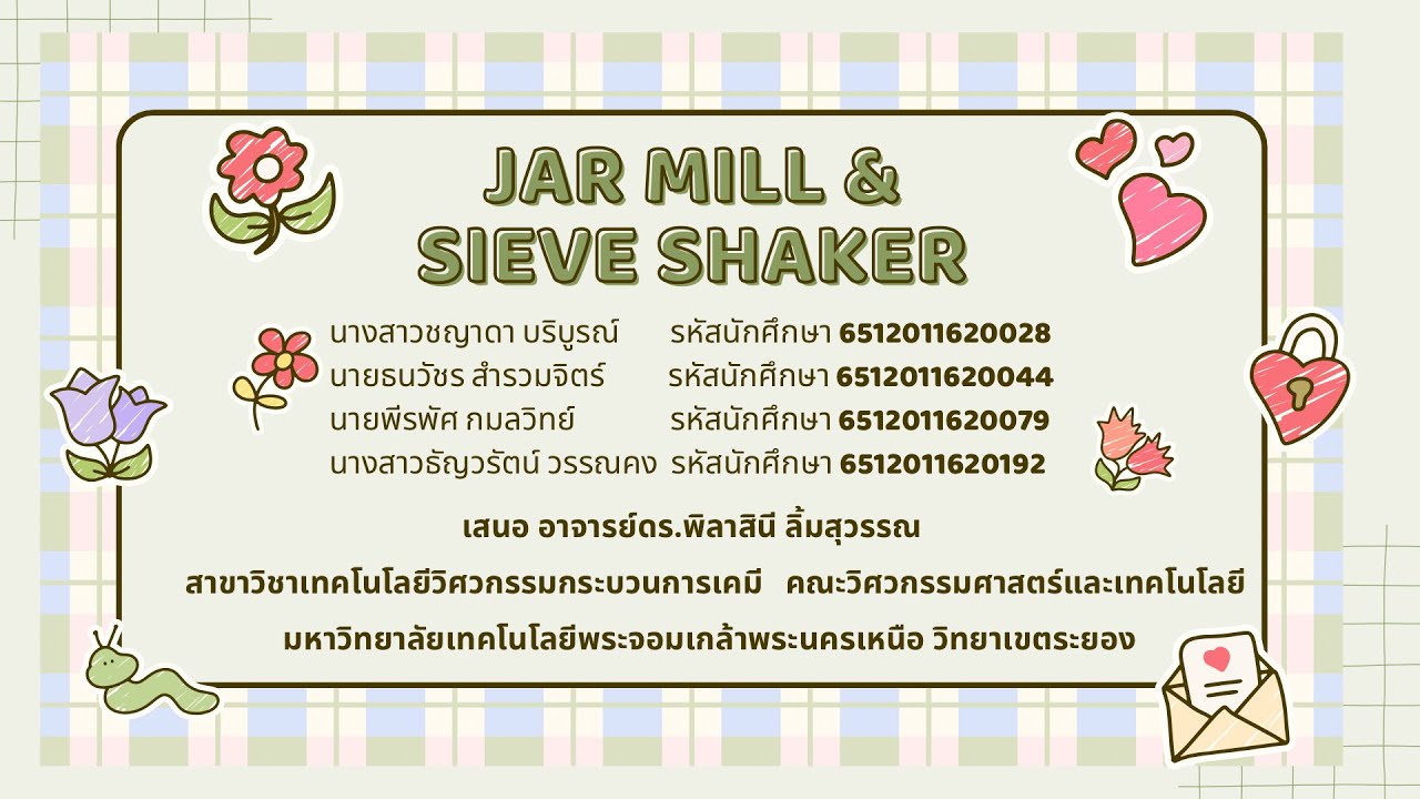 Jar mill and Sieve shaker - YouTube