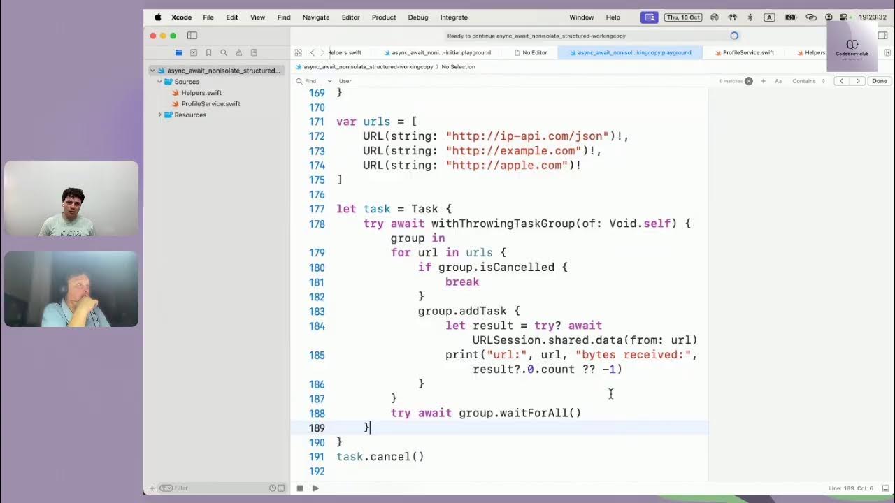 Concurrency In Swift Youtube