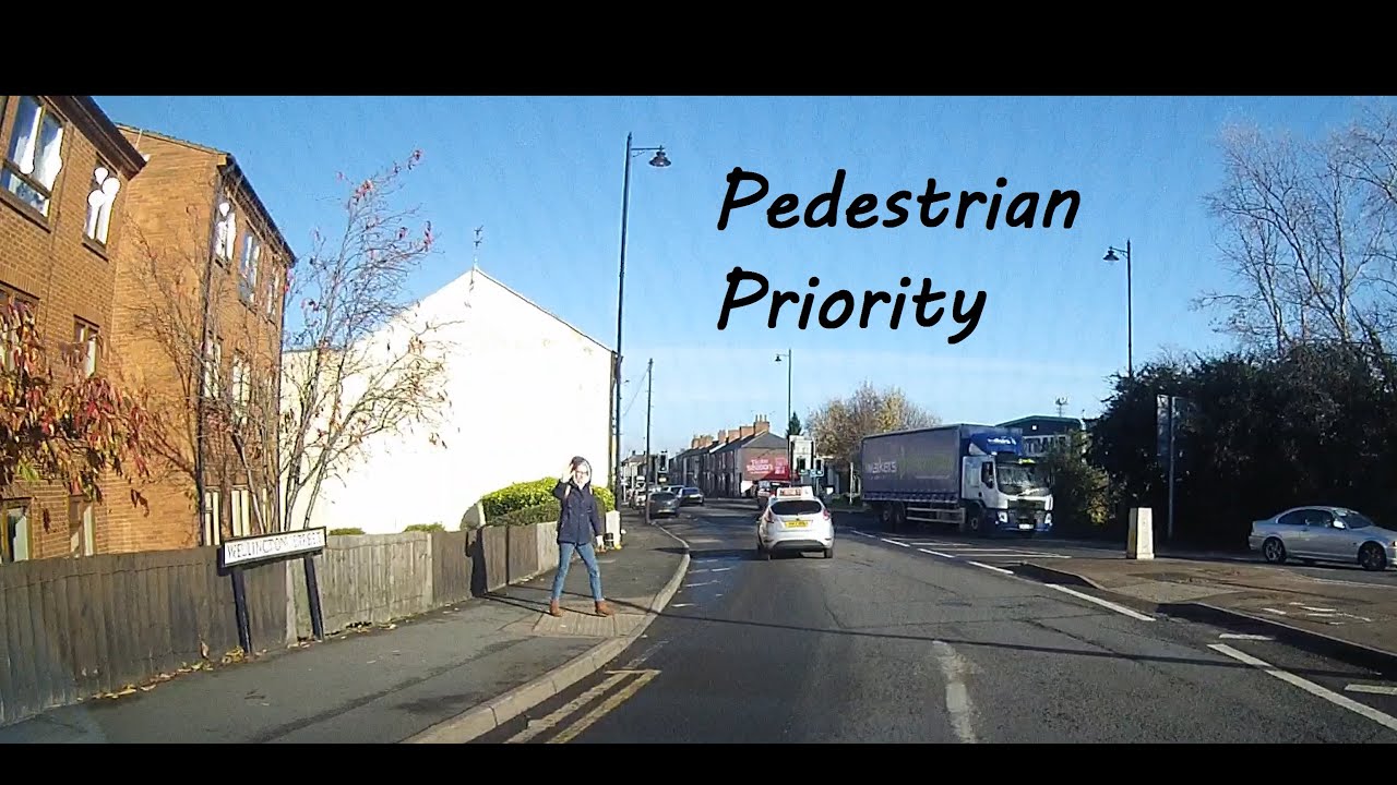 Pedestrian Priority At Junctions - YouTube