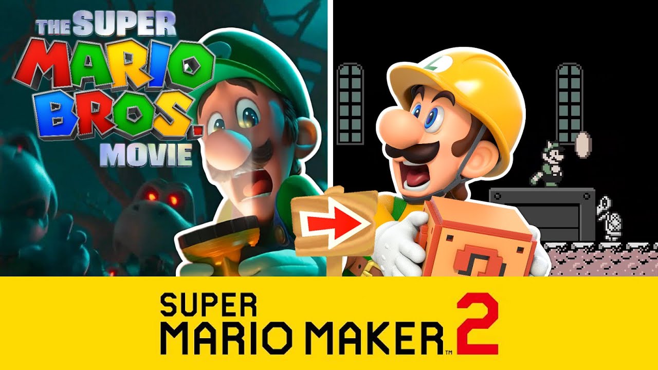 Remaking The Mario Movie In Super Mario Maker 2 (Part 2) - YouTube