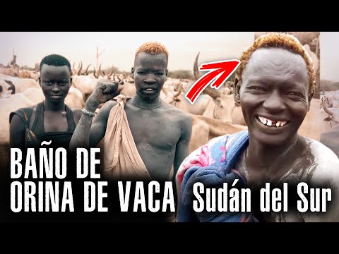 24 horas en ÁFRICA / SUDÁN del SUR / Tribu MUNDARI y sus Costumbres IMPACTANTES / Cómo vive la gente