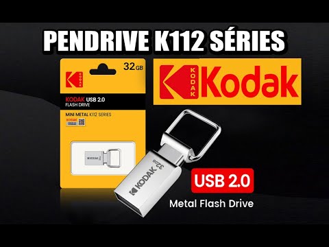 Pen Drive Kodak K112 Series - USB 2.0 Mini Metal - Aliexpress - YouTube