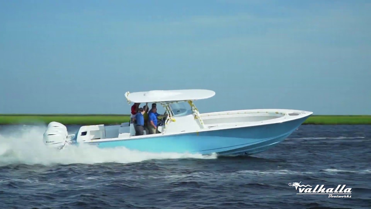 Valhalla Boatworks V-37 First Look Video - YouTube
