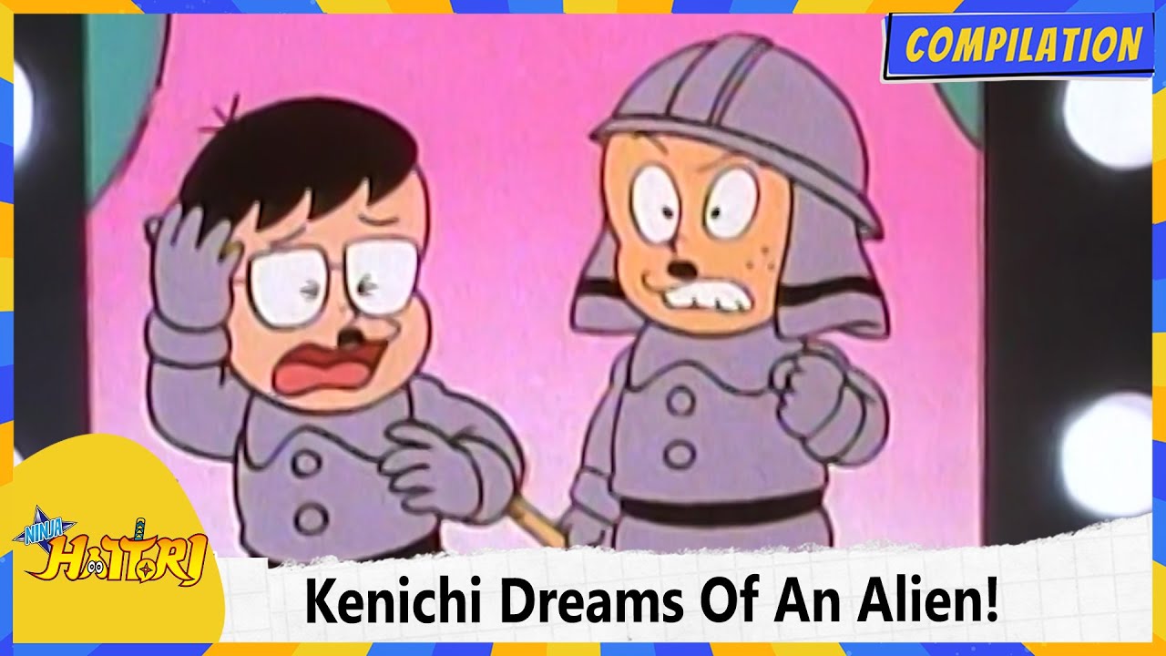 Ninja Hattori | Kenichi Dreams Of An Alien! | Compilation - YouTube