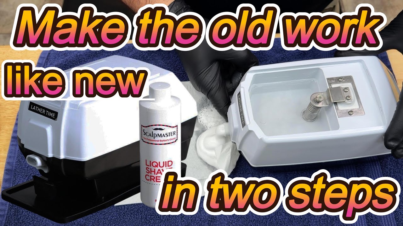 “How to Clean and Maintain a Hot Lather Machine – Make It Like New ...